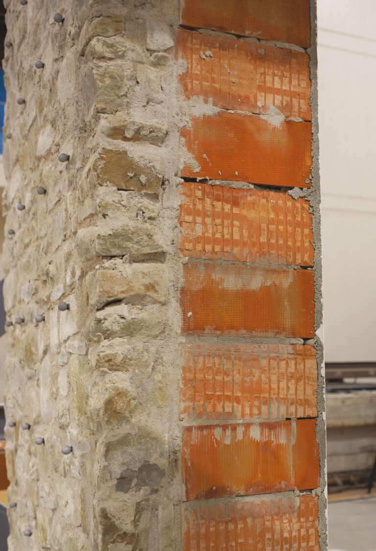 Normablok Più S40 MA per la ricostruzione post sisma - Danesi Laterizi